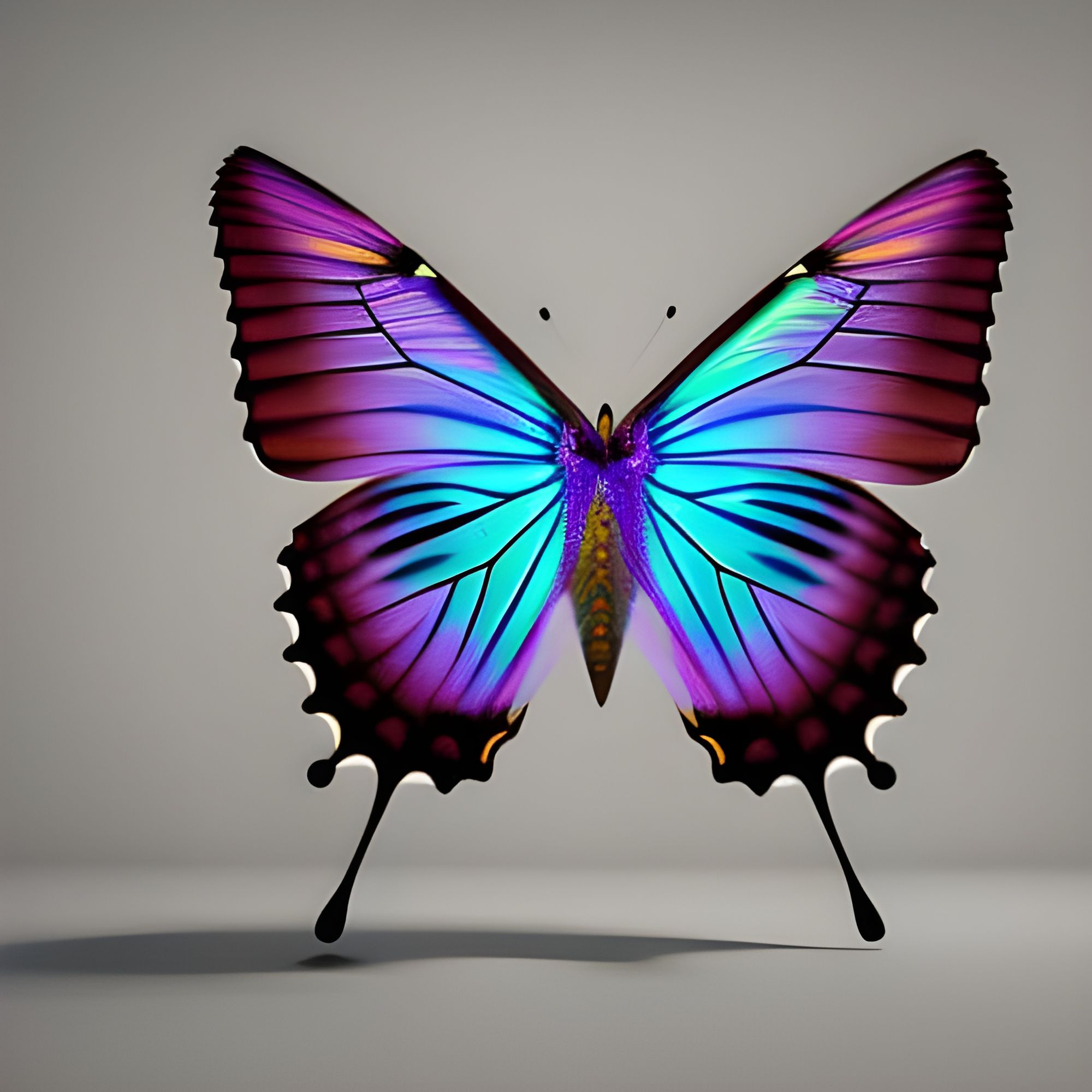 “Butterfly : r/nightcafe