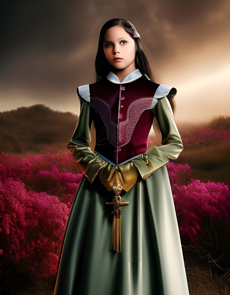 Valerie Rose...with a cross? - AI Generated Artwork - NightCafe Creator