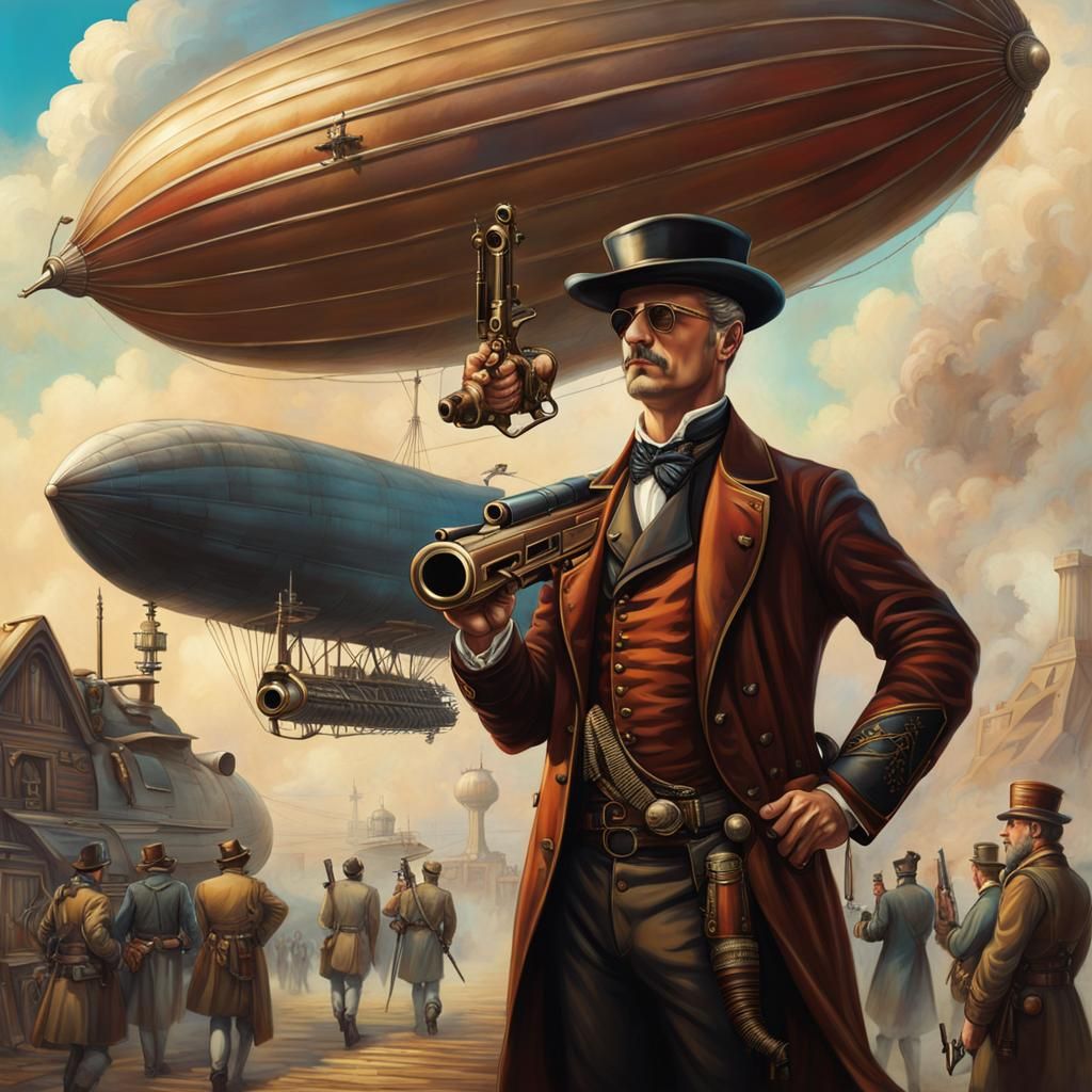 "The archduke will regret taking the blimp." - AI Generated Artwork ...