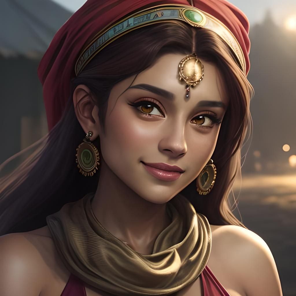 Gypsy Girl - AI Generated Artwork - NightCafe Creator