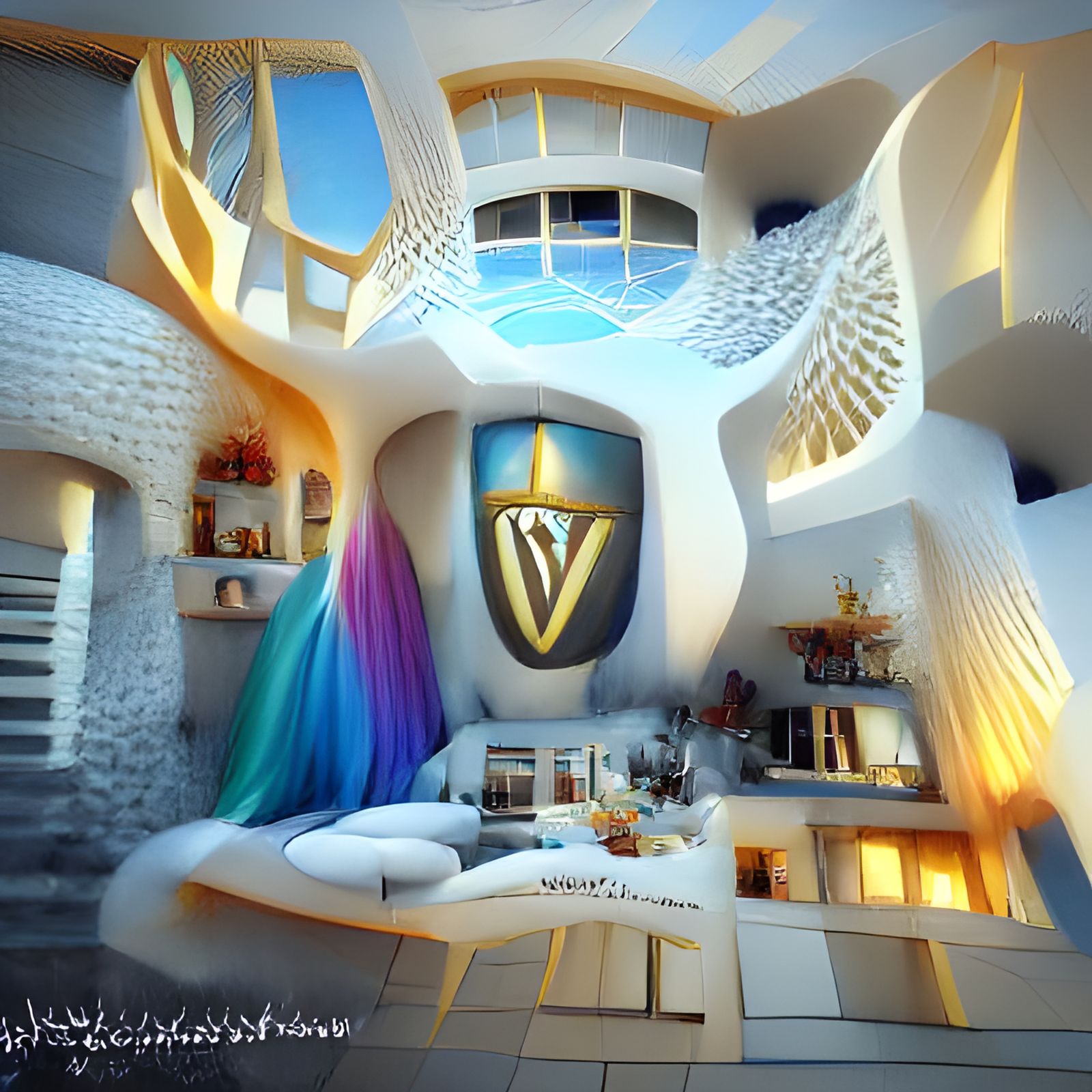 What a Valkyrie house in Asgard might look like - AI Generated Artwork ...