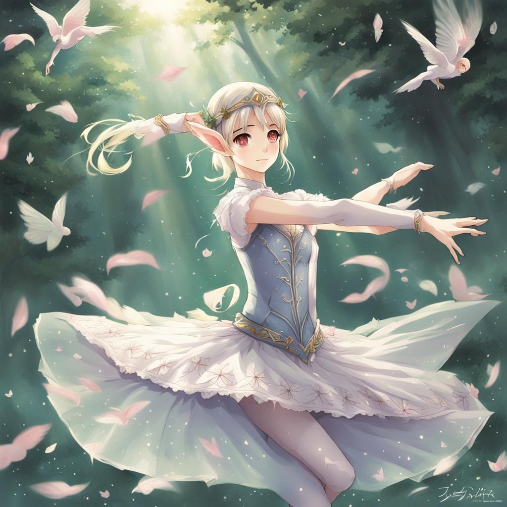 Elf Dancer - AI Generated Artwork - NightCafe Creator
