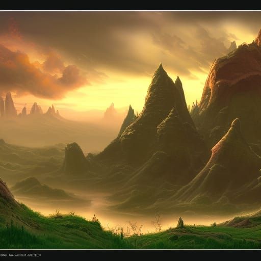 Lizard landscape - AI Generated Artwork - NightCafe Creator