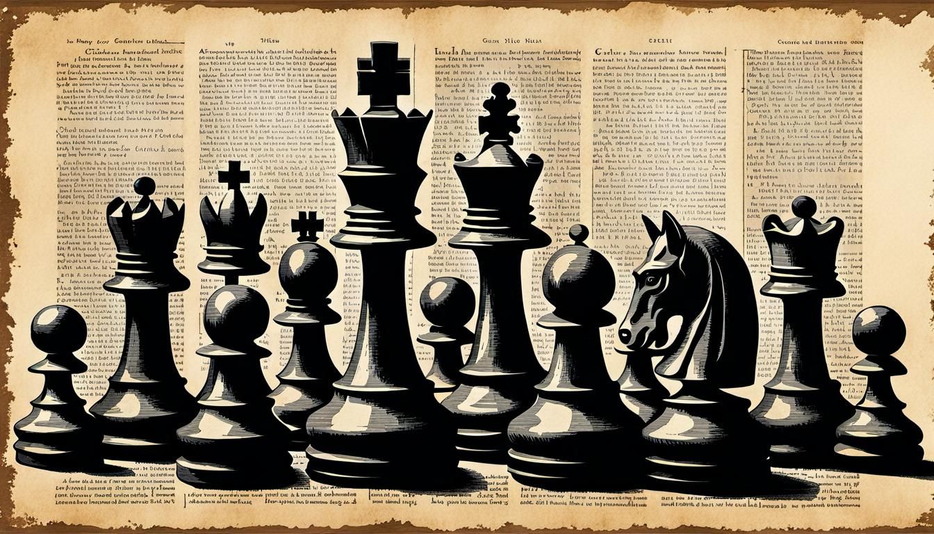the story of chess - AI Generated Artwork - NightCafe Creator