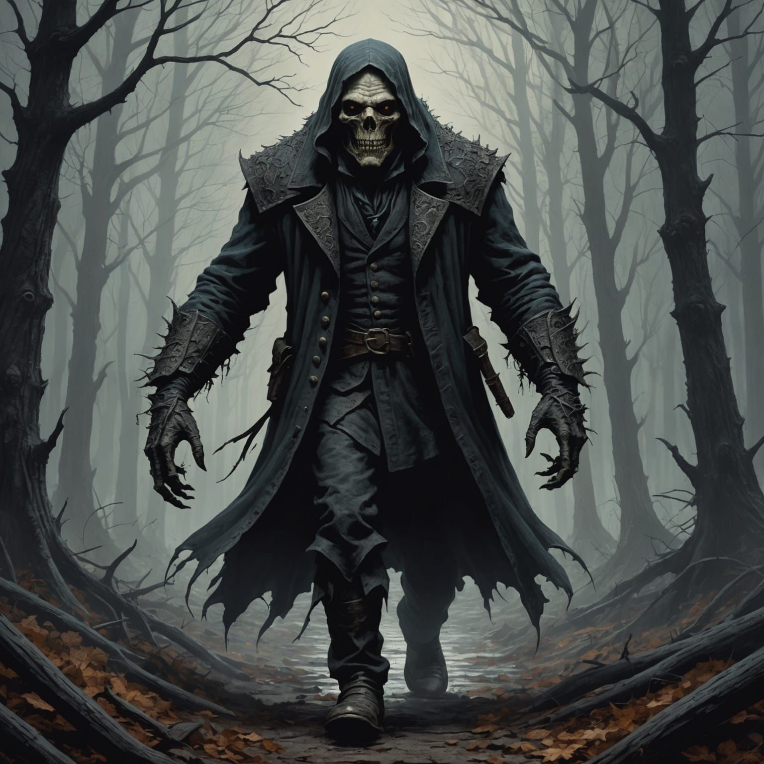 A headless creature with small hands and big feet walks slowly - AI ...