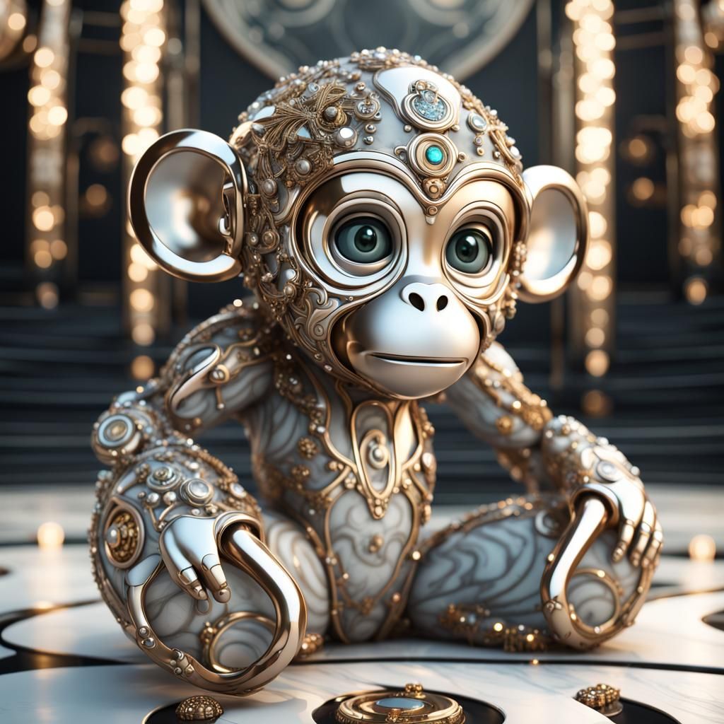Golden Monkey - AI Generated Artwork - NightCafe Creator