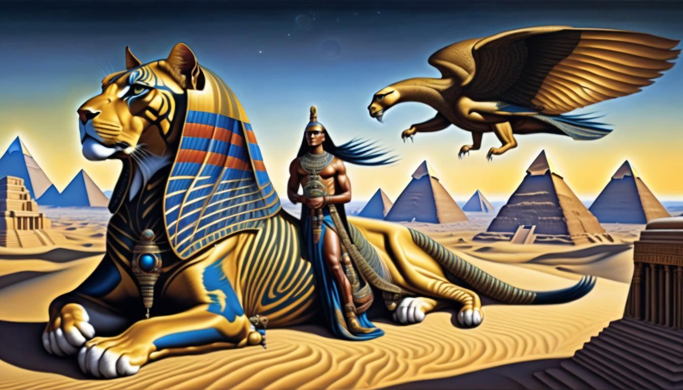 Riddles Of The Sphinx - AI Generated Artwork - NightCafe Creator