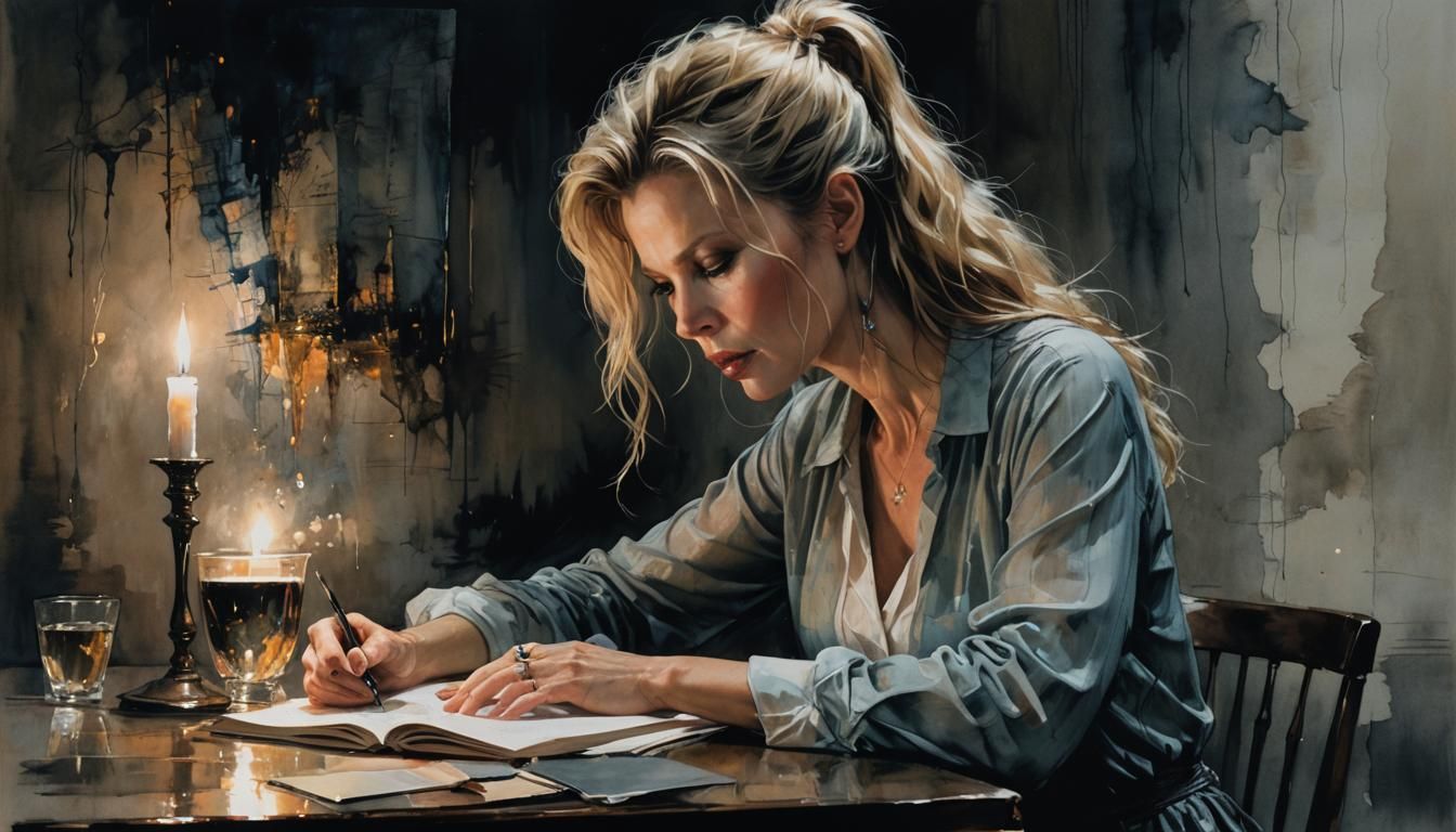 Kim Basinger - AI Generated Artwork - NightCafe Creator