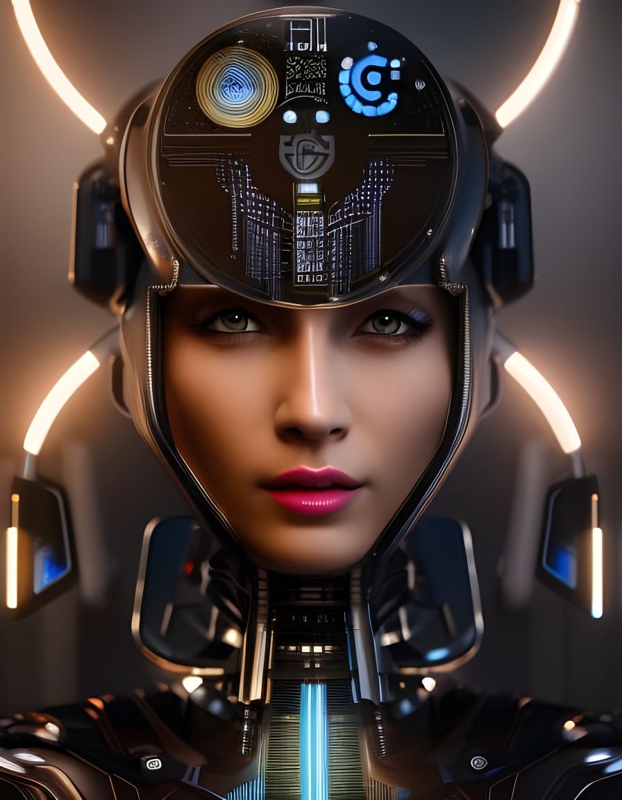 Digital girl - AI Generated Artwork - NightCafe Creator