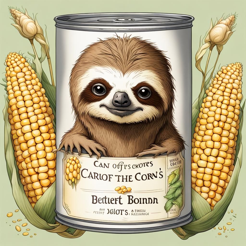 Slow Cooked Canned Corn - AI Generated Artwork - NightCafe Creator