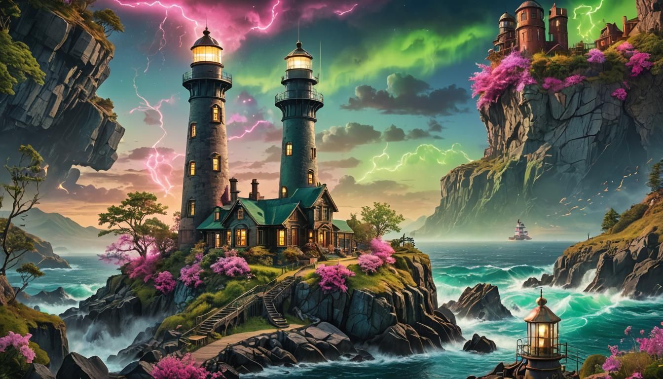 The Mystery of Tyler's Cove - AI Generated Artwork - NightCafe Creator