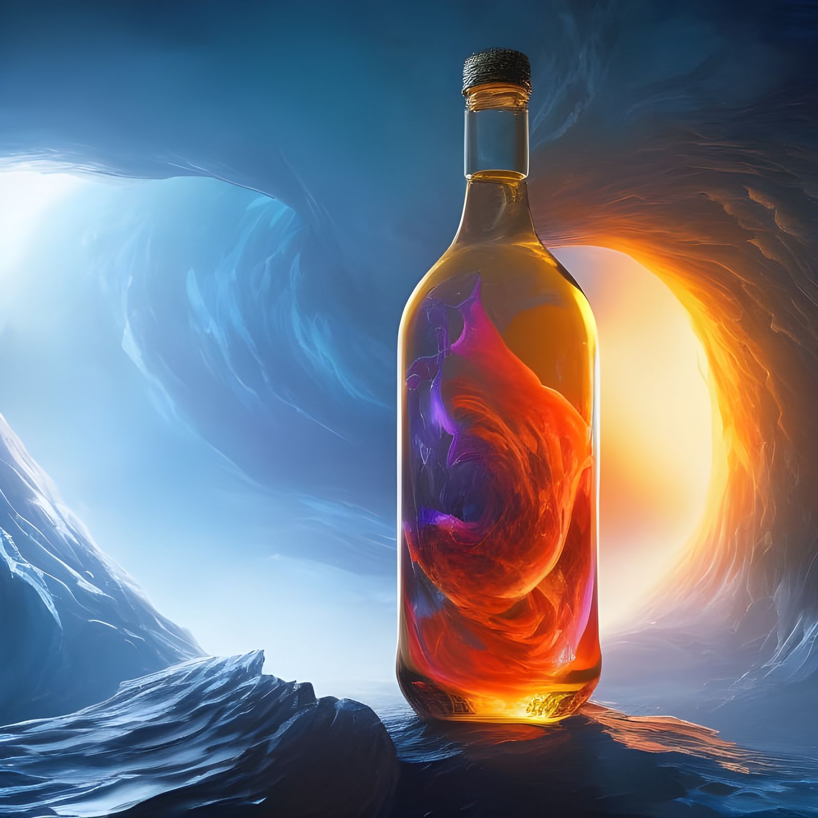 Unstable Mixture - AI Generated Artwork - NightCafe Creator