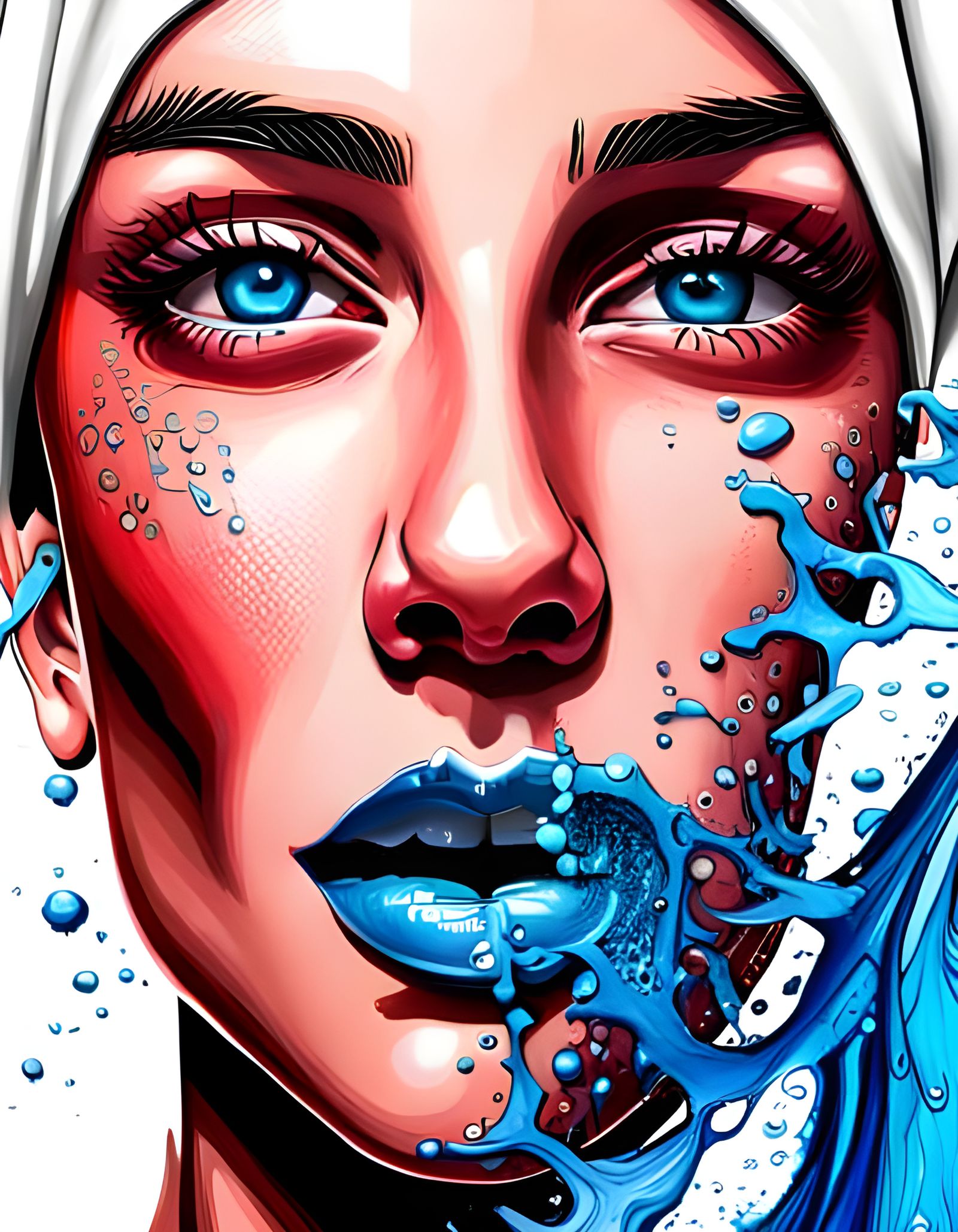 The Face - AI Generated Artwork - NightCafe Creator