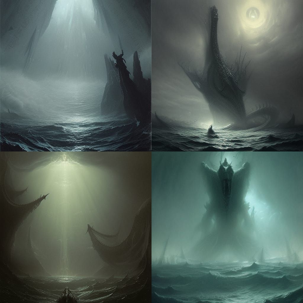 Leviathan - AI Generated Artwork - NightCafe Creator