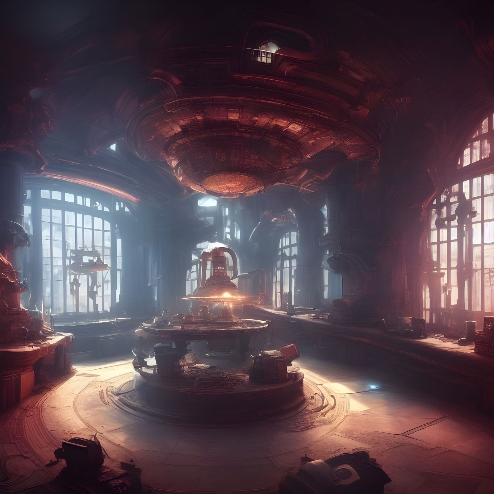 Alchemist Lab IV - AI Generated Artwork - NightCafe Creator