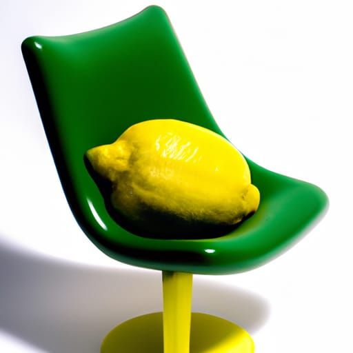 Lemon Chair - AI Generated Artwork - NightCafe Creator