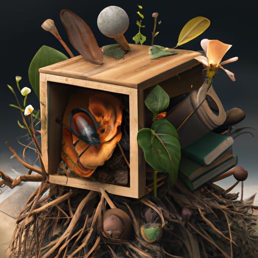 things inside a box - AI Generated Artwork - NightCafe Creator