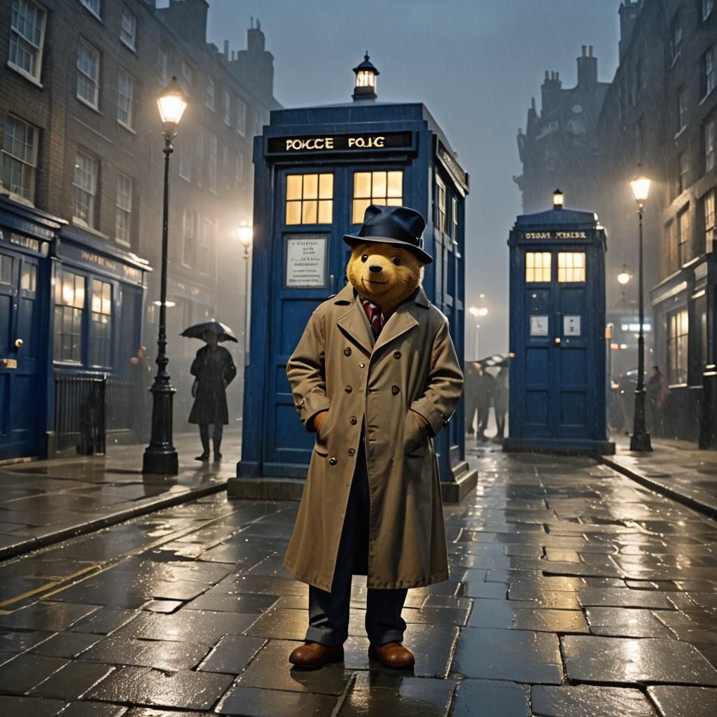 Doctor Pooh - AI Generated Artwork - NightCafe Creator