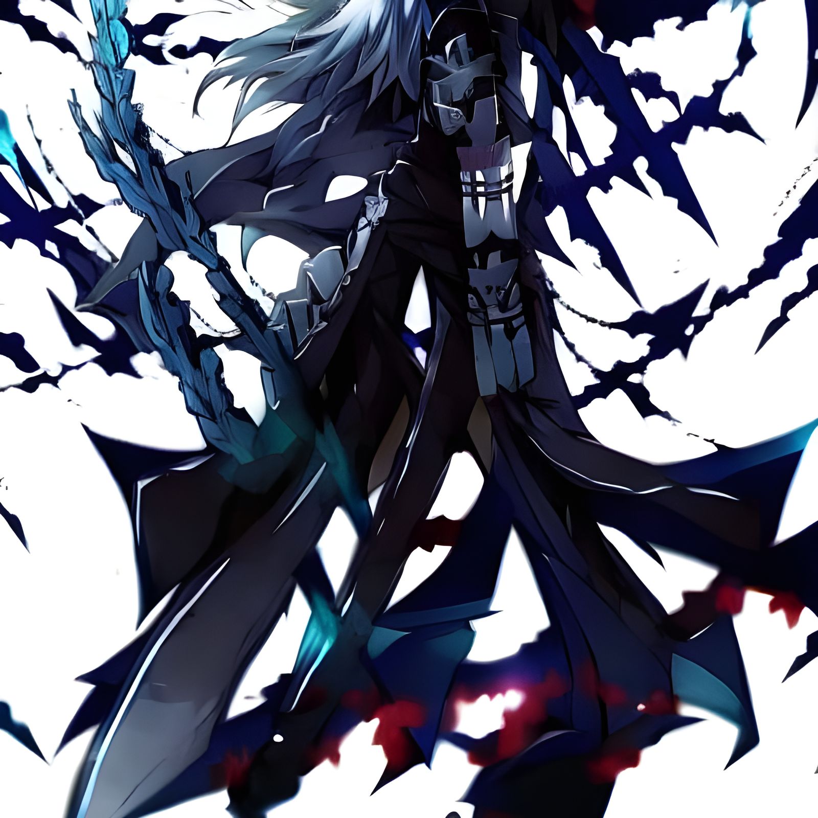 Masked entity, manga artstyle - AI Generated Artwork - NightCafe Creator