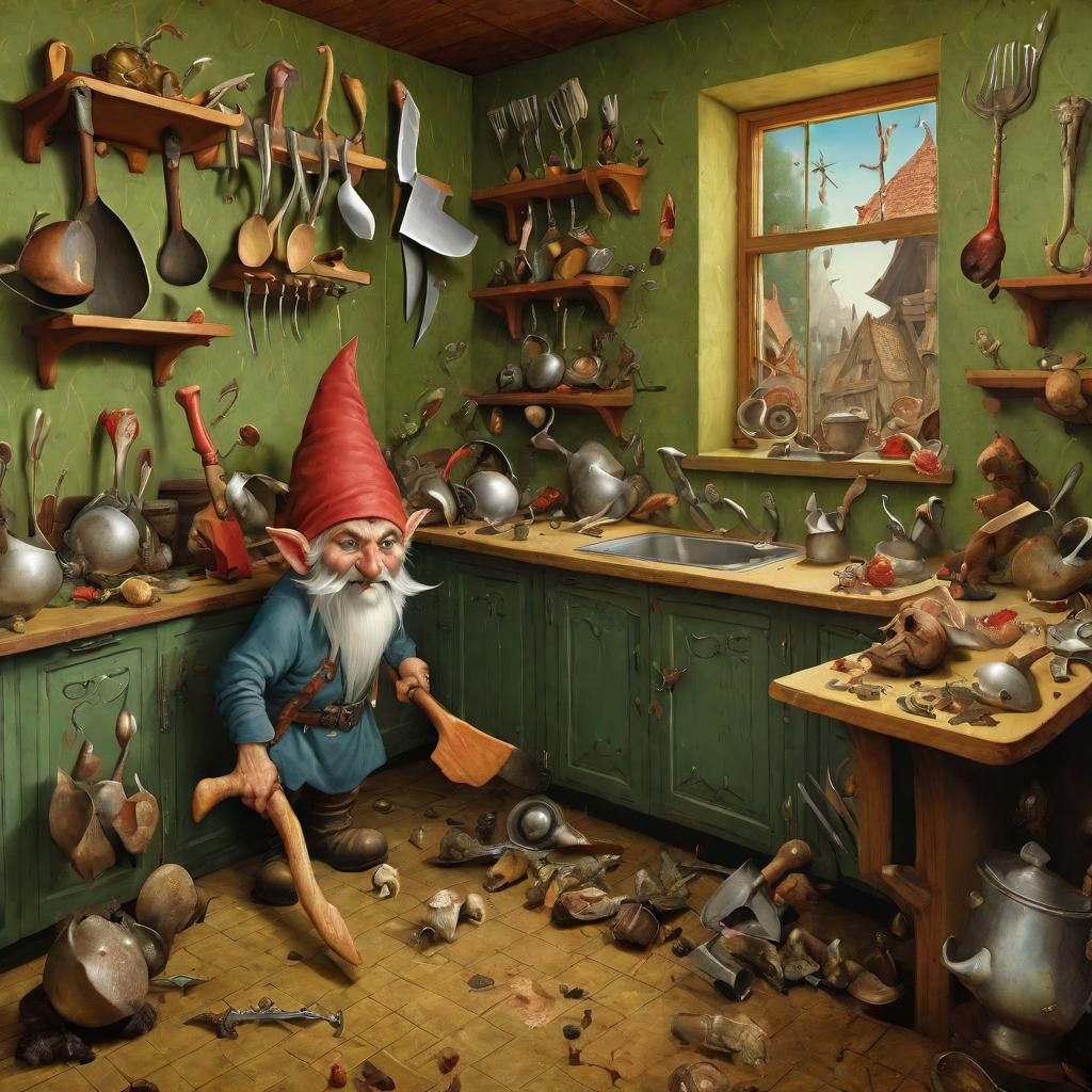 Where's that dang rat?! - AI Generated Artwork - NightCafe Creator