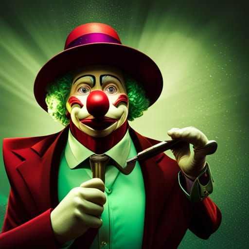 Sad clown. - AI Generated Artwork - NightCafe Creator
