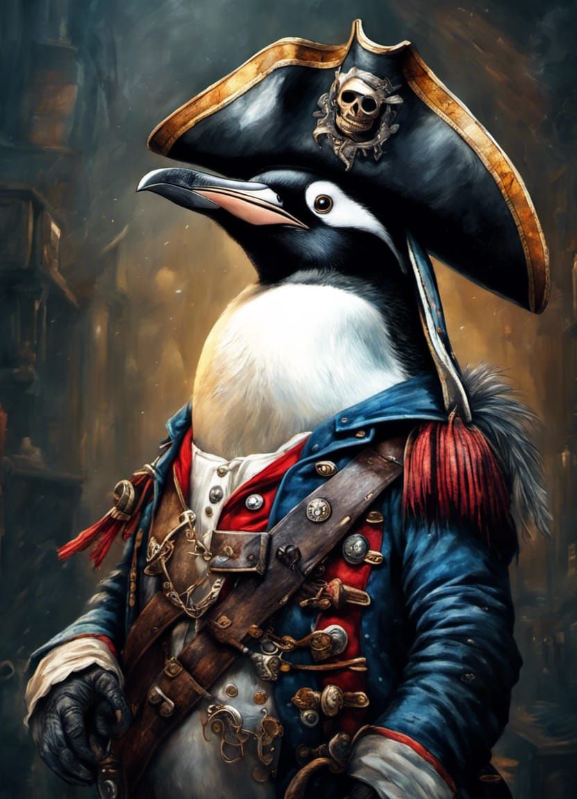 Portrait of Captain Ping - AI Generated Artwork - NightCafe Creator