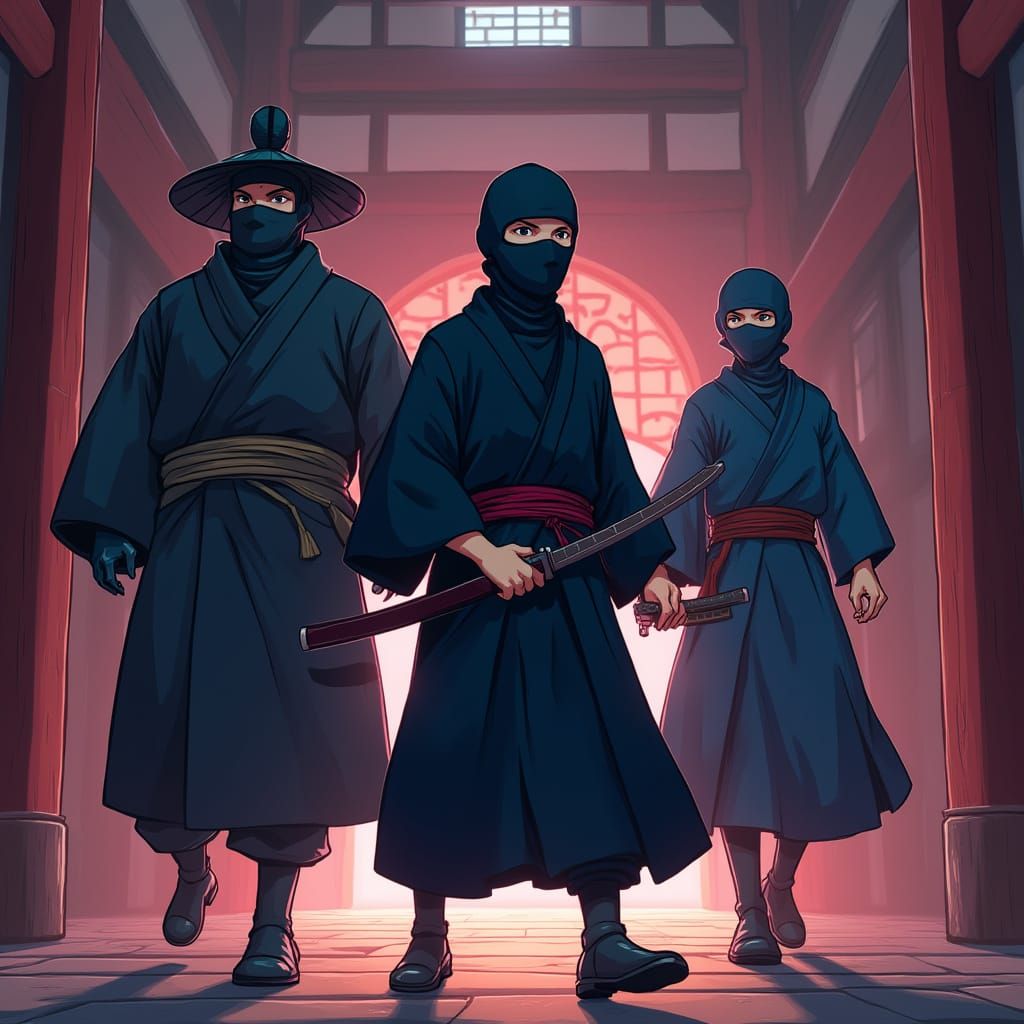 the ninjas rebells - Feudal Japan: Ninjas and Samurai in Man...