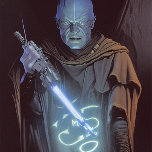 Ancient Jedi - AI Generated Artwork - NightCafe Creator