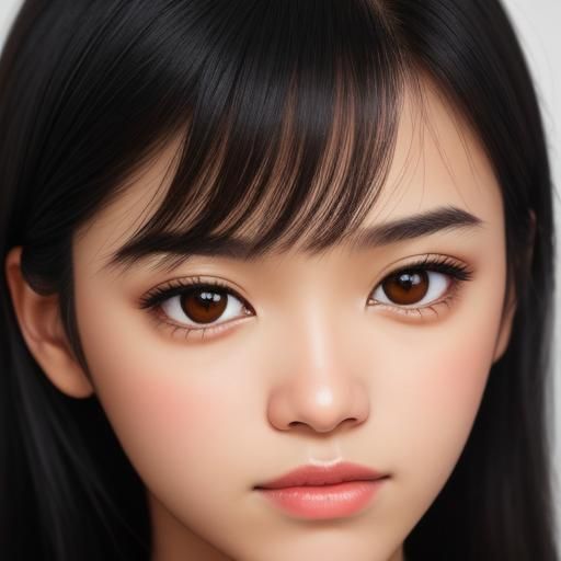 Beautiful woman's face. - AI Generated Artwork - NightCafe Creator