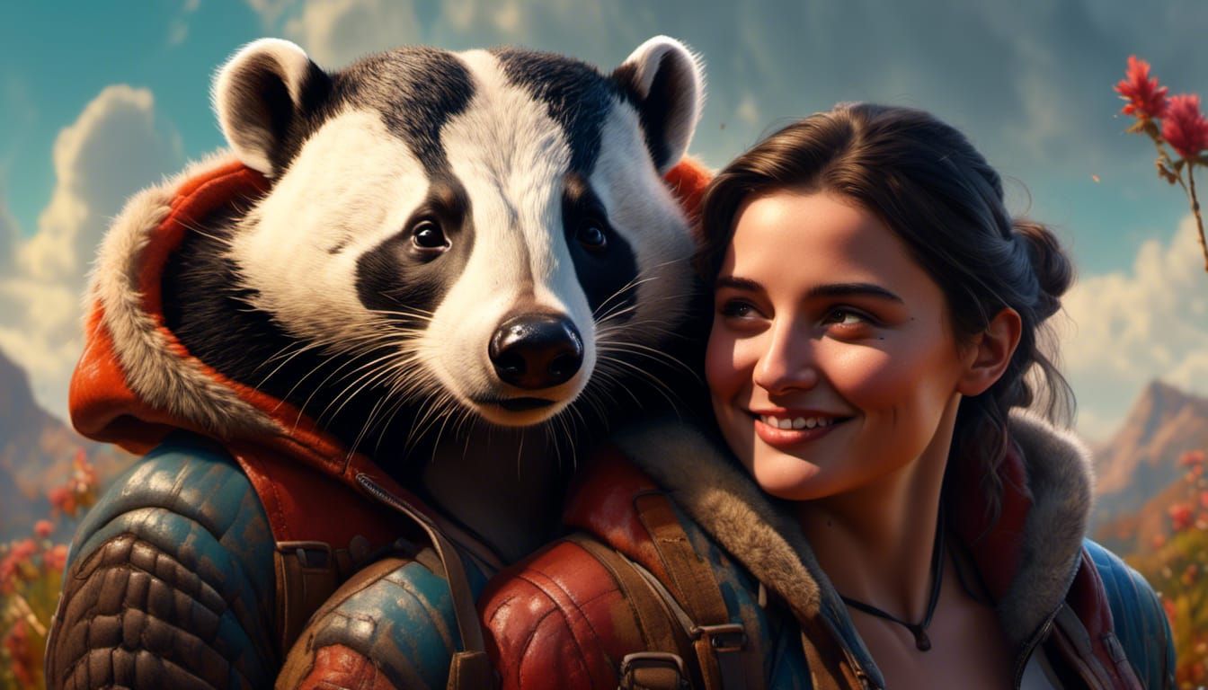 Badger - User on NightCafe Creator - NightCafe Creator