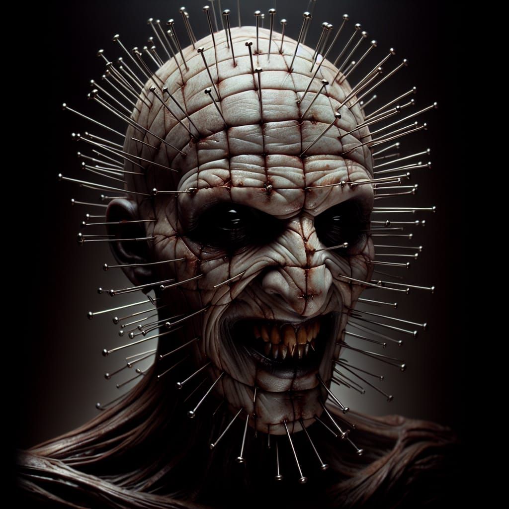 The Real Pinhead - AI Generated Artwork - NightCafe Creator