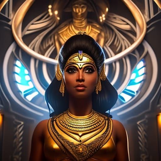 Portrait of Cleopatra - AI Generated Artwork - NightCafe Creator