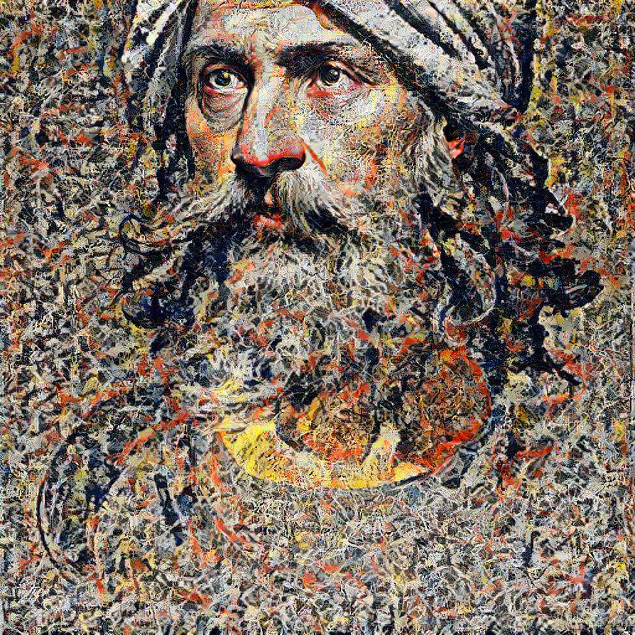 Jackson Pollock's Abstract Isaiah - AI Generated Artwork - NightCafe ...