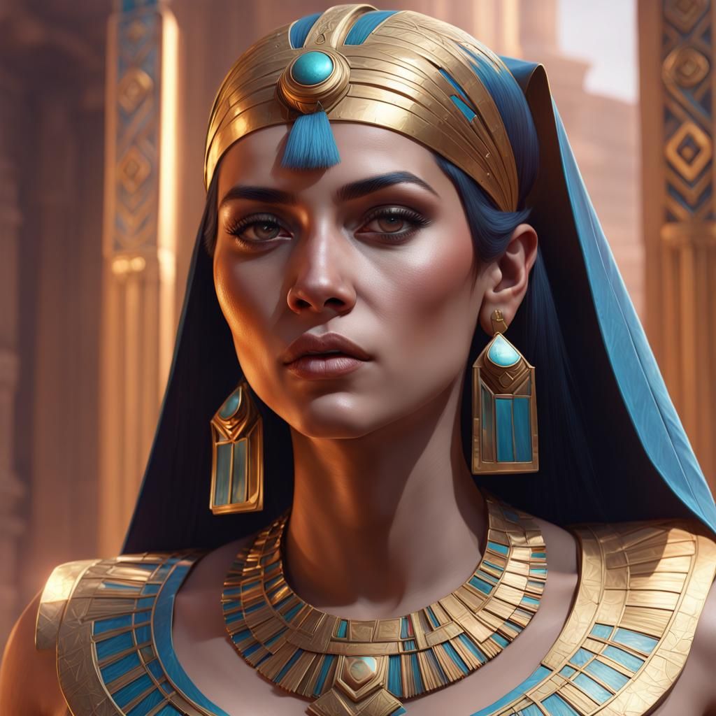 Cleopatra - AI Generated Artwork - NightCafe Creator