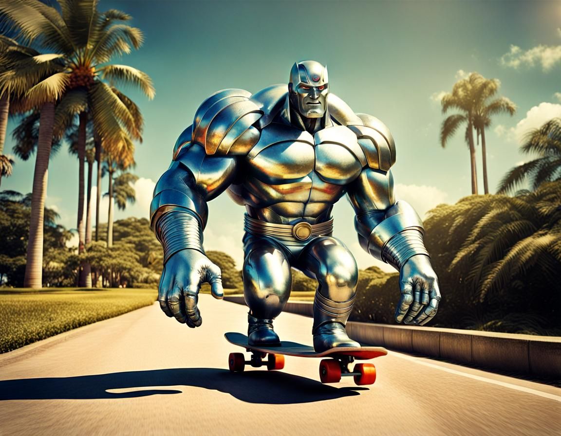 A Vacation for Colossus - AI Generated Artwork - NightCafe Creator