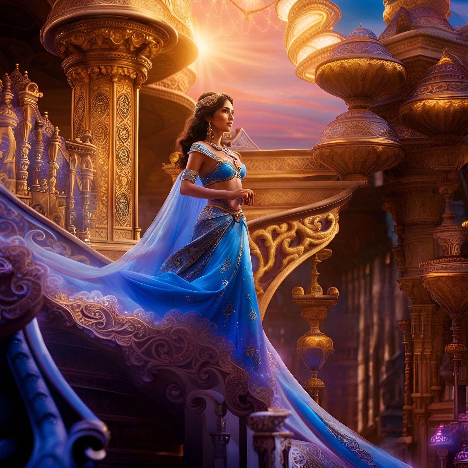 Princess Jasmine - AI Generated Artwork - NightCafe Creator