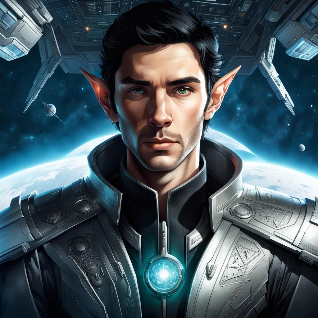 Elf astronaut - AI Generated Artwork - NightCafe Creator