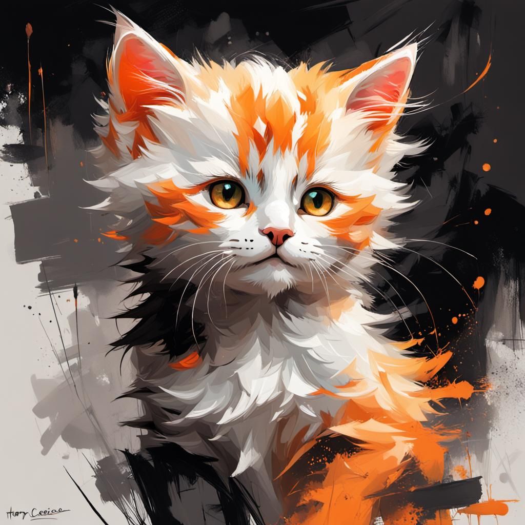 Cat-Art - AI Generated Artwork - NightCafe Creator
