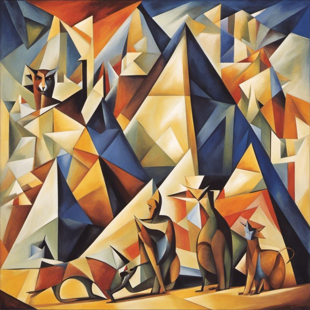 The ancient pyramids - AI Generated Artwork - NightCafe Creator