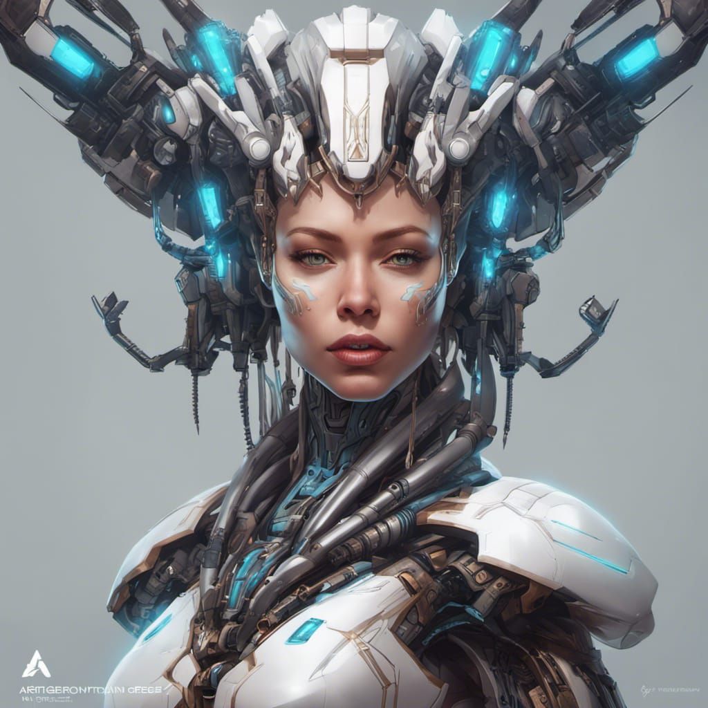 cyberpunk alien empress - AI Generated Artwork - NightCafe Creator