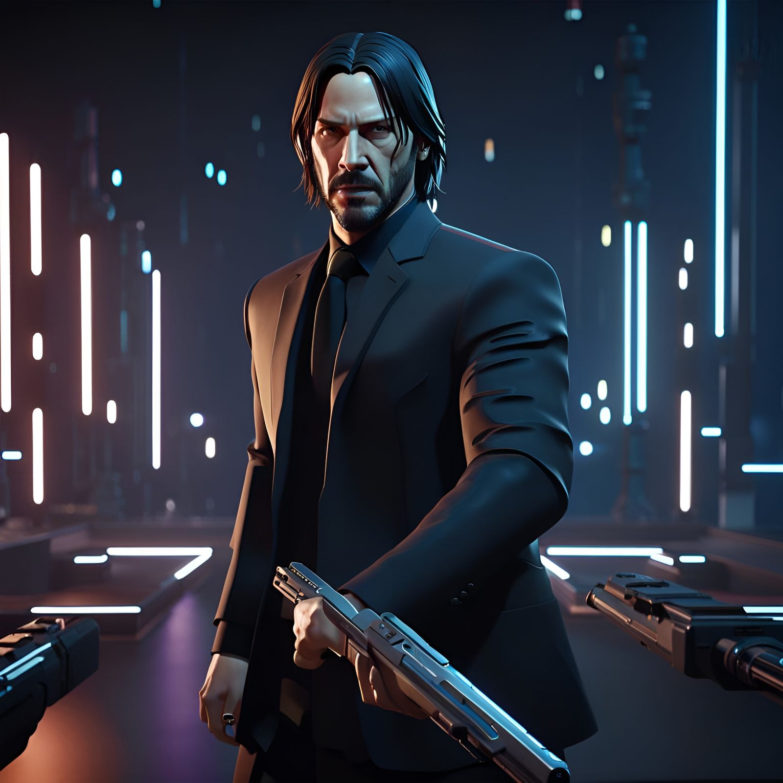 Mr. Wick - AI Generated Artwork - NightCafe Creator