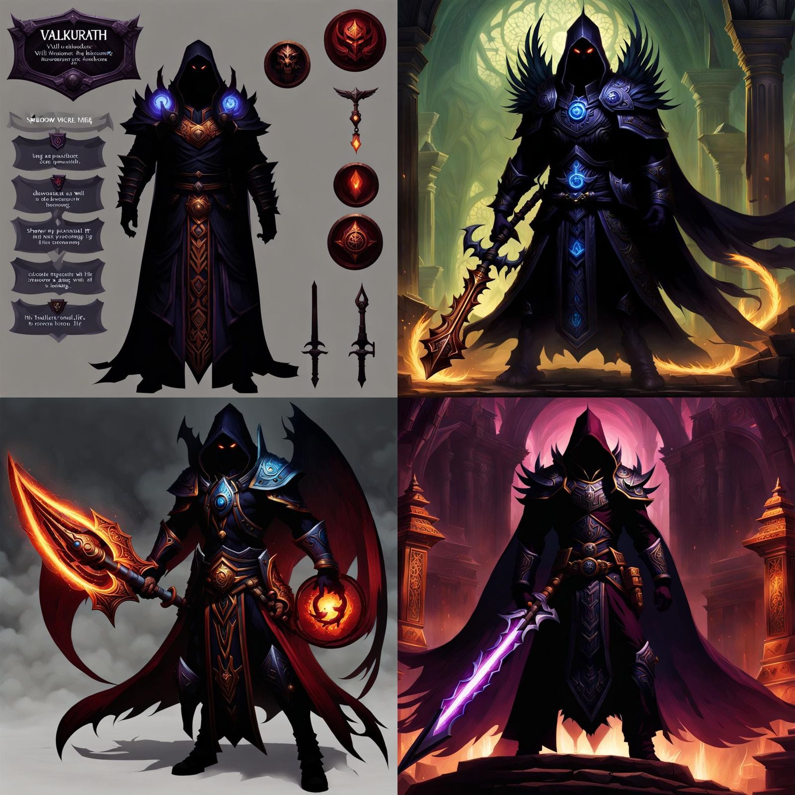 Shadow Merge: Valkurath can dissolve into shadows, becoming intangible ...