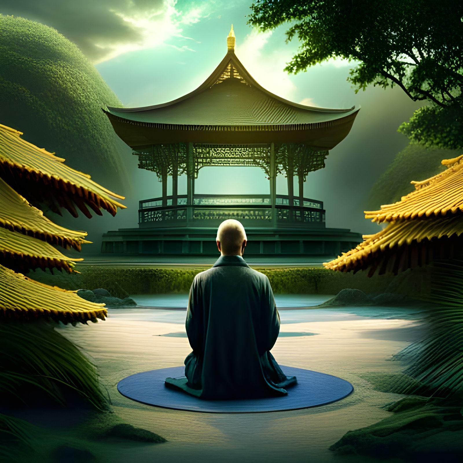 Zen - AI Generated Artwork - NightCafe Creator