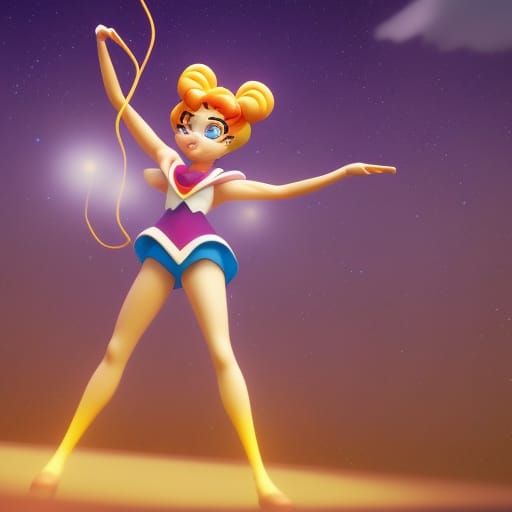 Sailor Moon - AI Generated Artwork - NightCafe Creator