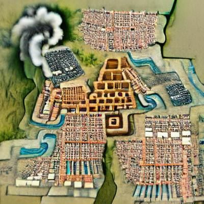 Aztec Small City (Industrial Age) - AI Generated Artwork - NightCafe ...