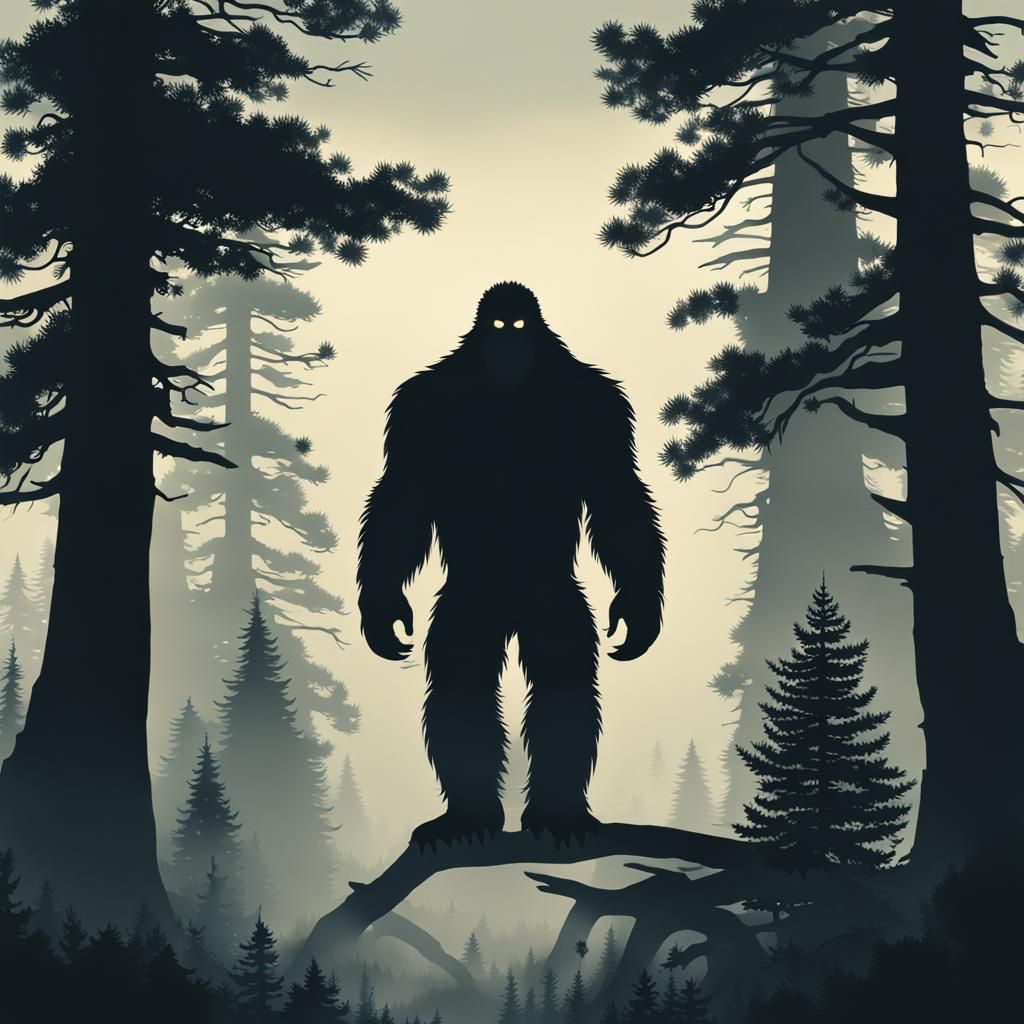 Bigfoot - AI Generated Artwork - NightCafe Creator