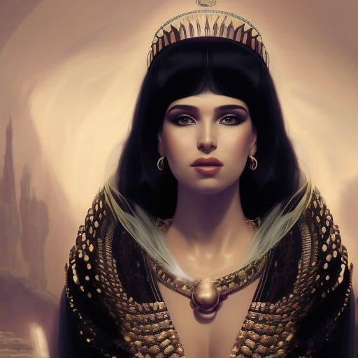 Cleopatra - AI Generated Artwork - NightCafe Creator