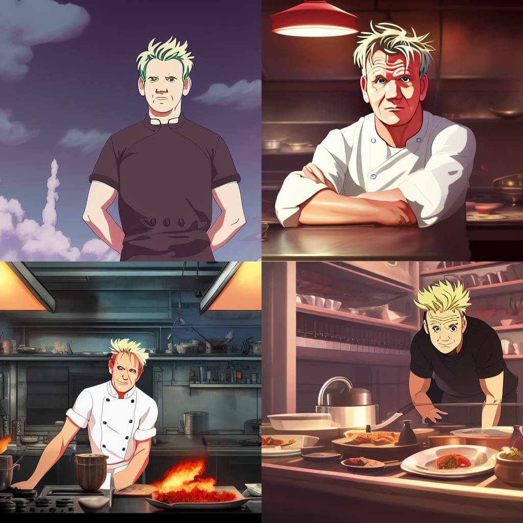 gordon ramsay - AI Generated Artwork - NightCafe Creator