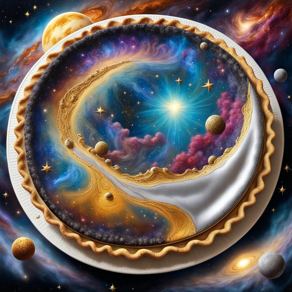 space pie - AI Generated Artwork - NightCafe Creator