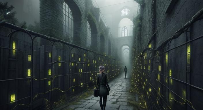 Endless barred & walled unlucid inexplainable hopeless bleak ...